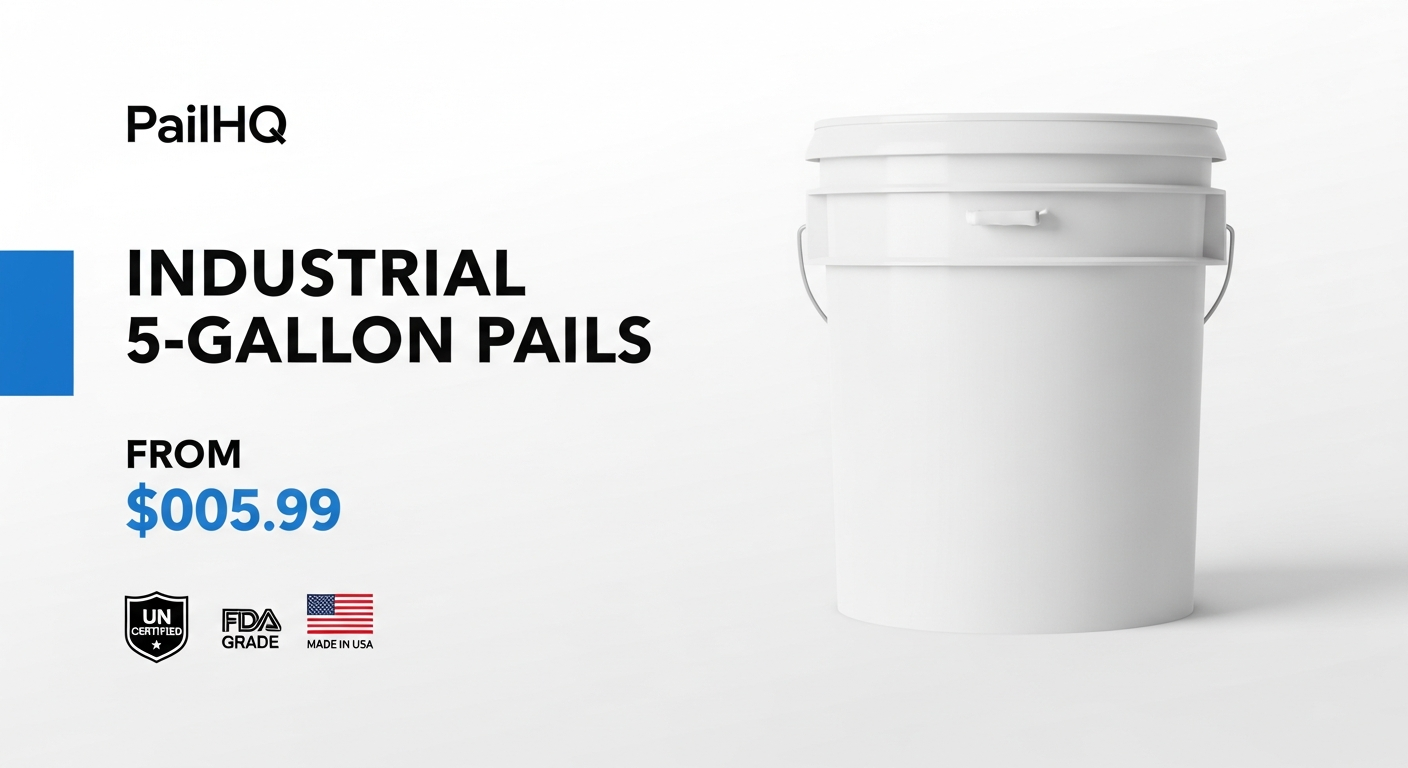 HDPE Pails for Food Processing [FDA 21 CFR 177.1520 Guide]